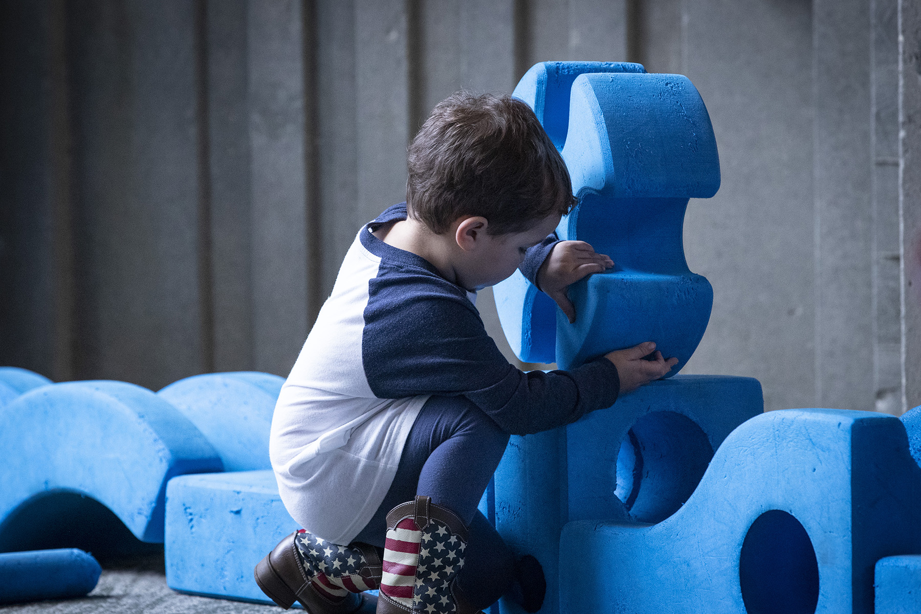 Blue Block Challenge - Children’s Museum of Memphis