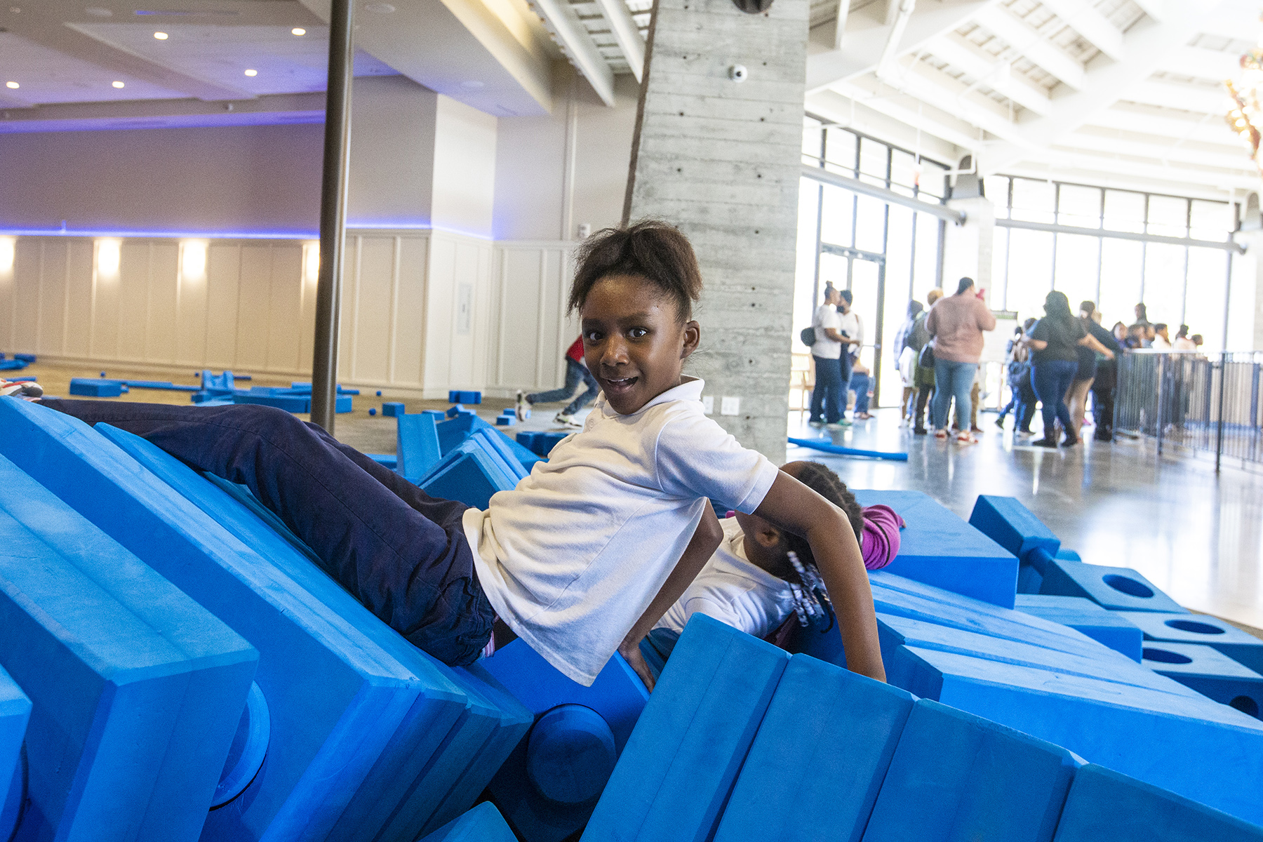 Blue Block Challenge - Children’s Museum of Memphis